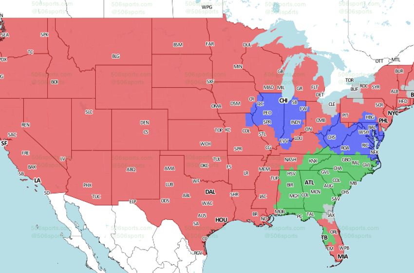 NFL TV Schedule, Coverage Maps for Week 16