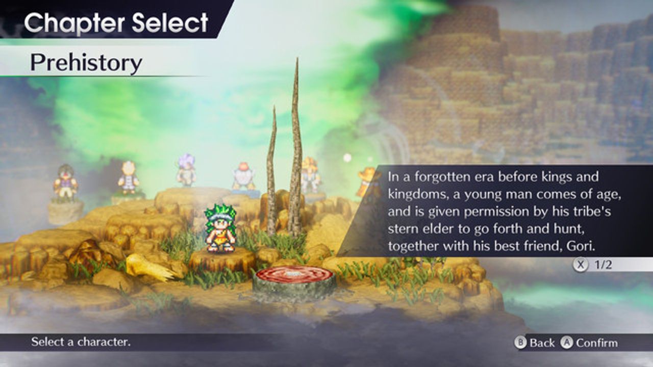 All Live a Live chapter timelines, ranked on Nintendo Switch
