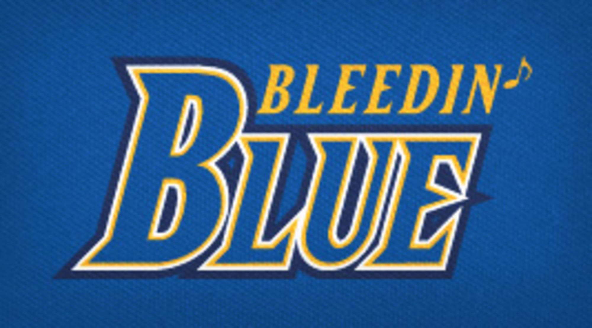 St. Louis Blues Ice Girls, or Blues Crew - Bleedin' Blue