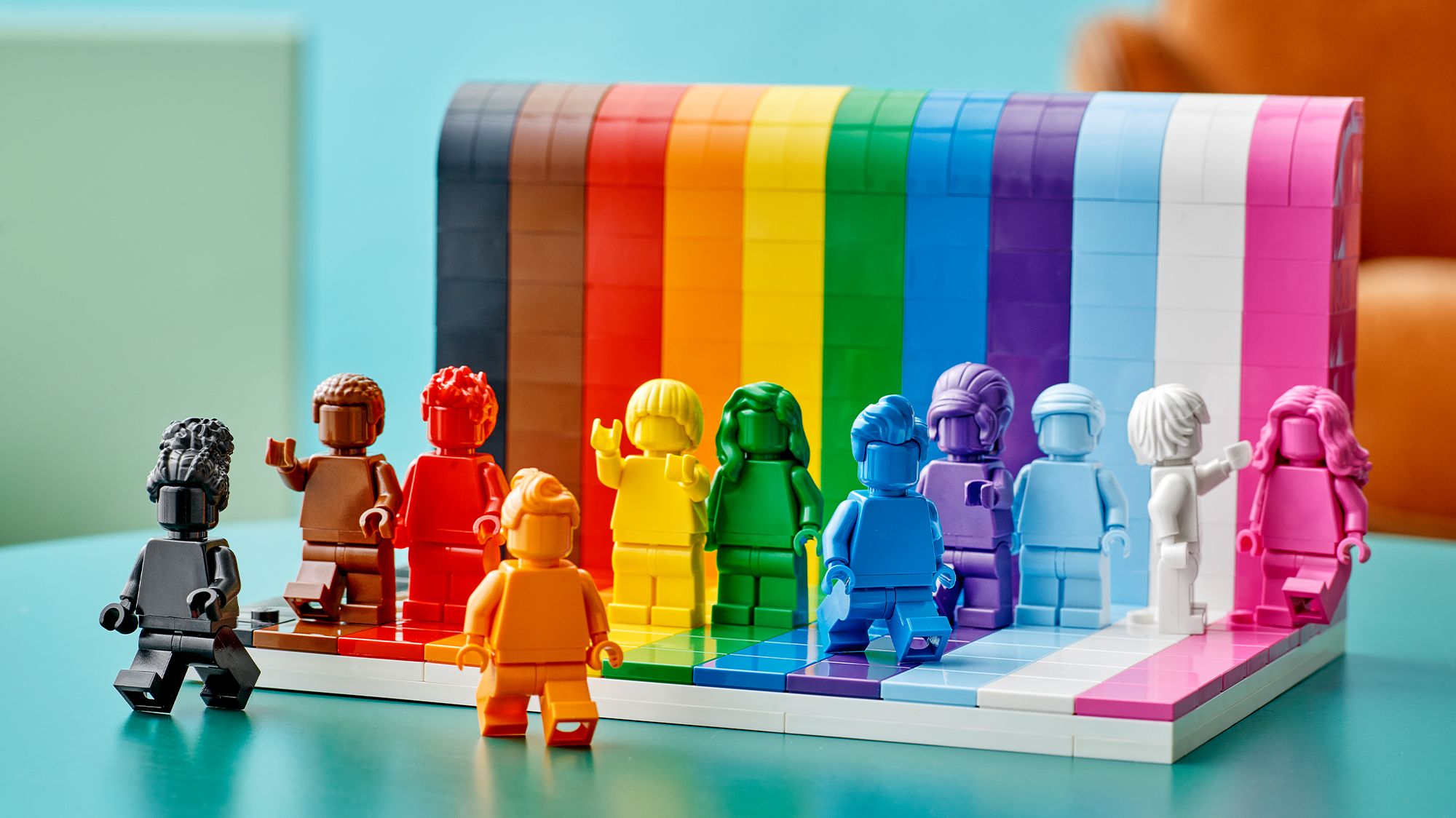 Celebrate Pride Month With LEGO's "Everyone Is Awesome" Set | Mental Floss
