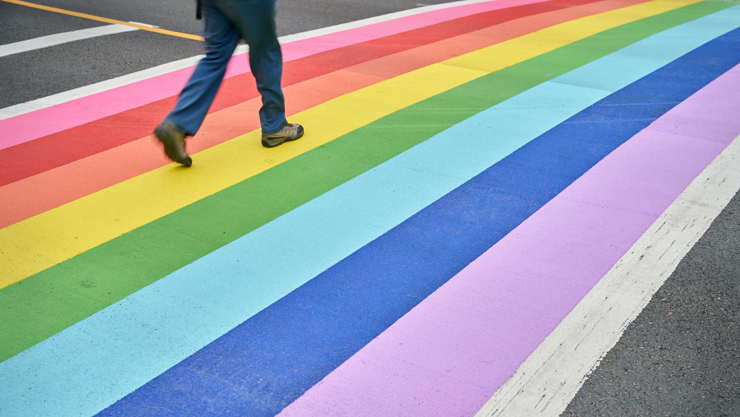 Key West Unveils Permanent Rainbow Crosswalks | Mental Floss