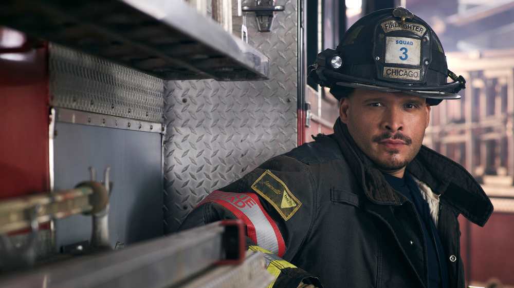 What is Joe Cruz's official rank on Chicago Fire? (It may change soon)