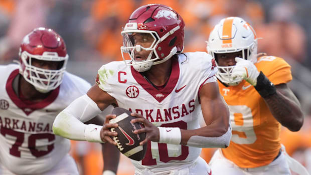 Razorbacks release depth chart ahead of game against No. 4 Texas A&M