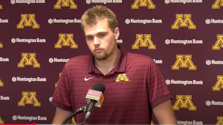 Drake Lindsey has blunt reaction to Gophers' blowout loss against Ohio ...