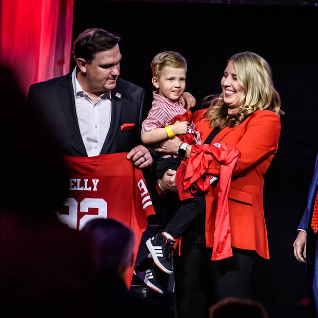 New Nebraska Volleyball Coach, Dani Busboom Kelly's Welcome Home
