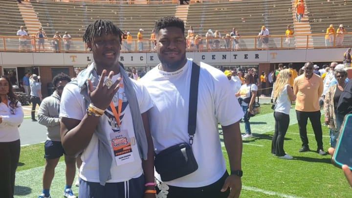 Faizon Brandon Attends Spring Game For Tennessee Football