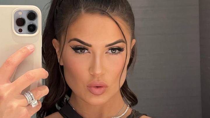 NFL WAG Rachel Bush flaunts tiniest ‘strip’ black bikini in first 2025 post