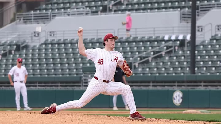 Alabama Baseball Pitcher Bobby Alcock 'Deserved' Opportunity to Start ...