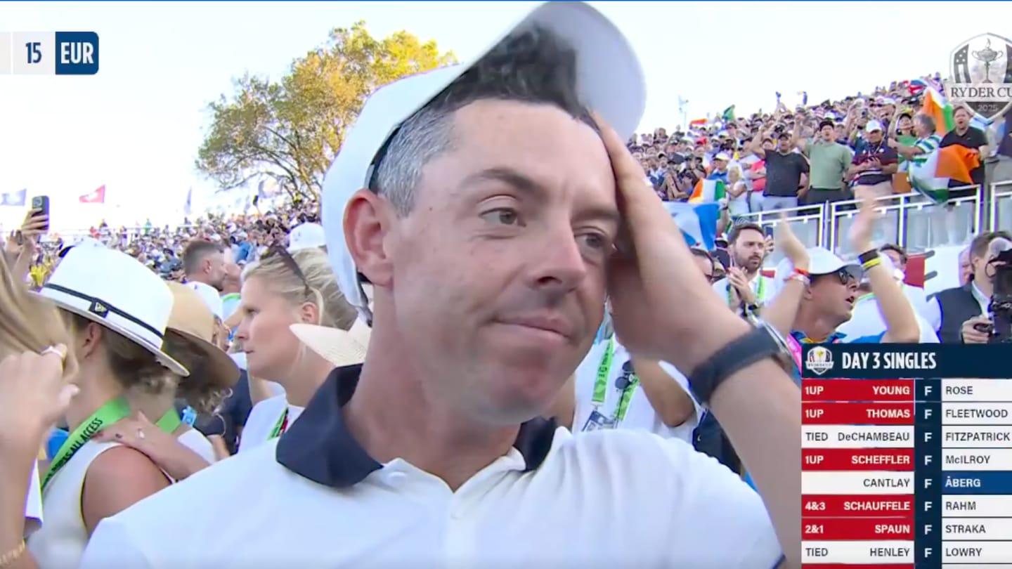 Rory McIlroy’s Emotional Interview at Ryder Cup Ended With Perfect ...