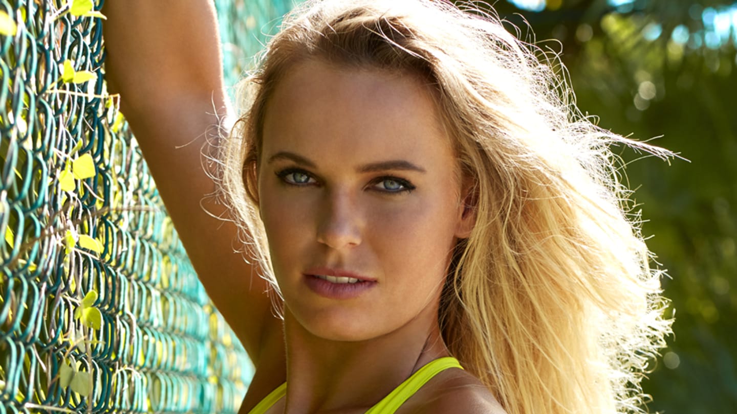 Caroline Wozniacki Embraced Neons on SI Swimsuit Trip to Turks and Caicos
