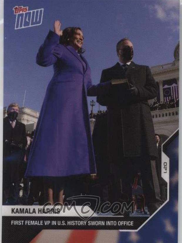 Kamala Harris Rookie Card?