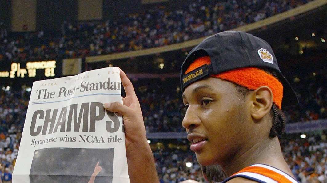 carmelo anthony 2002 draft