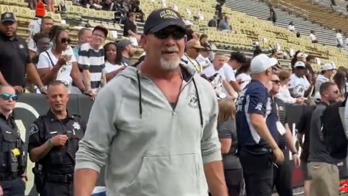 Goldberg on son's debut for Coach Prime: "I wish I had a freaking helmet"