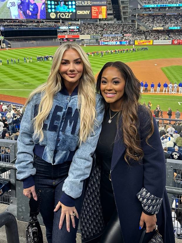Brianna Betts' rogue all-black fit contrasts Ohtani's wife, Chelsea ...