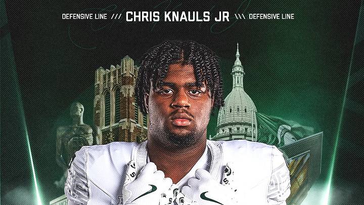 EXCLUSIVE: Get to Know MSU Commit Christopher Knauls Jr.