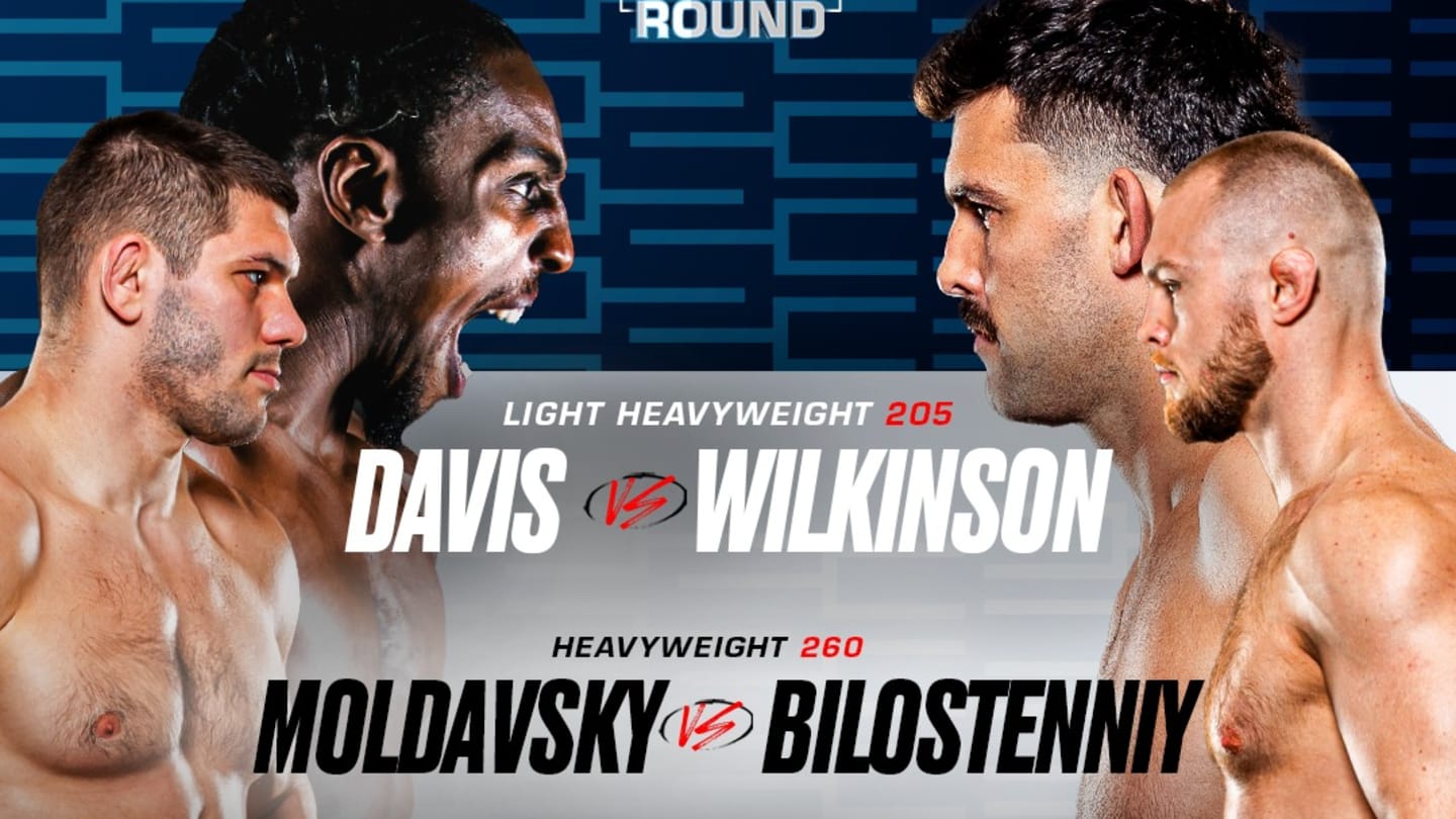 PFL 2025: Davis vs. Wilkinson fights to watch, TV channel & full card