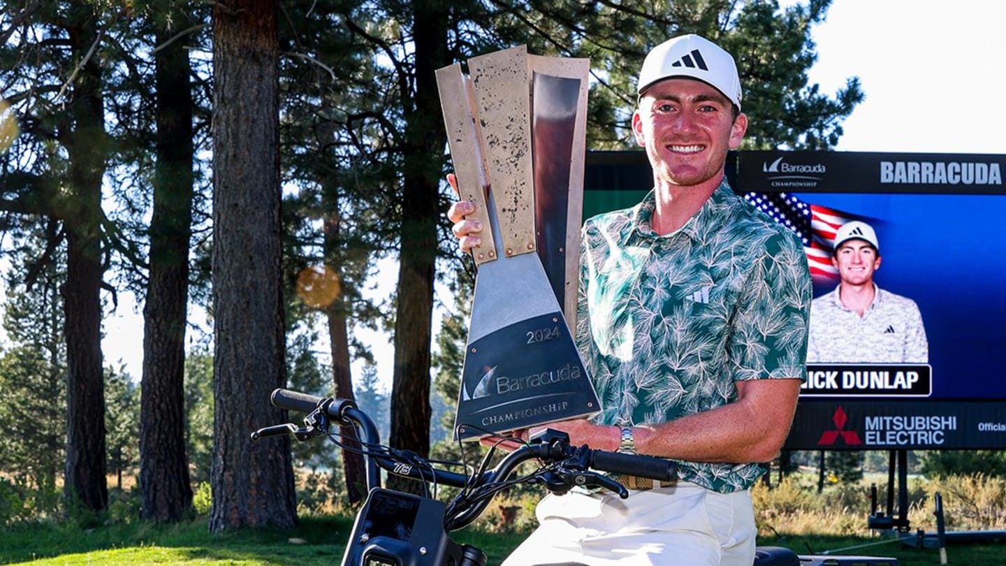 Nick Dunlap Wins Second PGA Tour Event: Roll Call, July 22, 2024