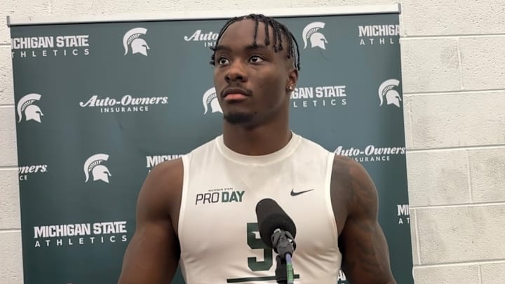 WATCH: Michigan State's Nate Carter Speaks at Pro Day