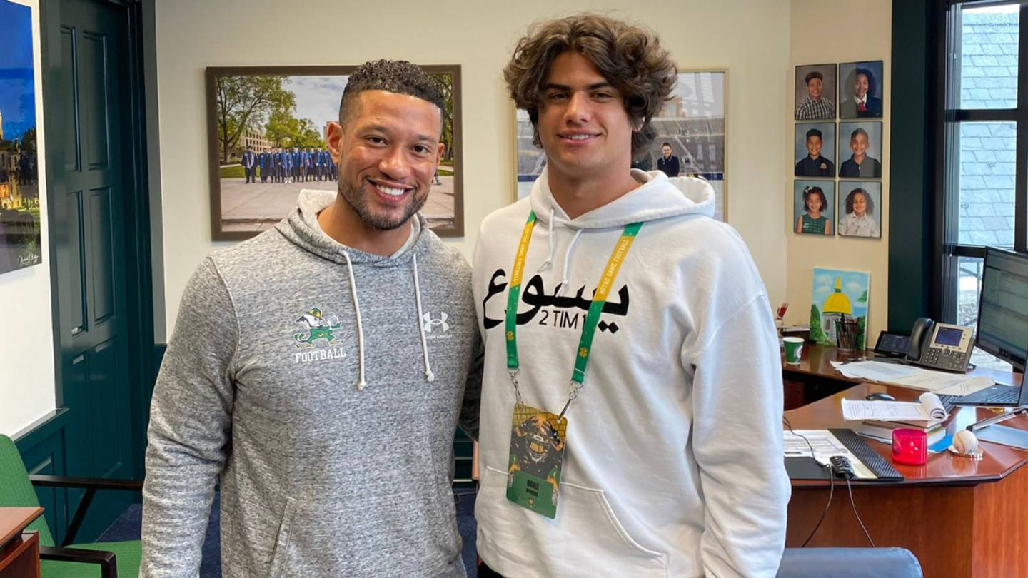 Notre Dame Gets Another Chance To Impress Elite LB Noah Mikhail