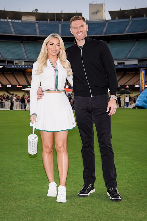 Chelsea Freeman celebrates Freddie Freeman MVP, Dodgers World Series win