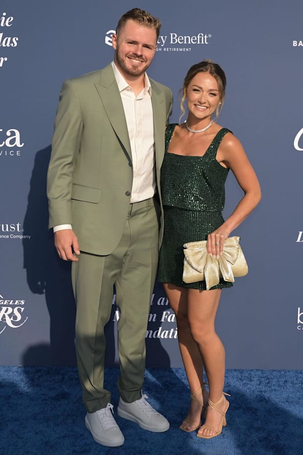 Gavin Lux fiancée Molly O'Boyle makes bold statement with World Series fit