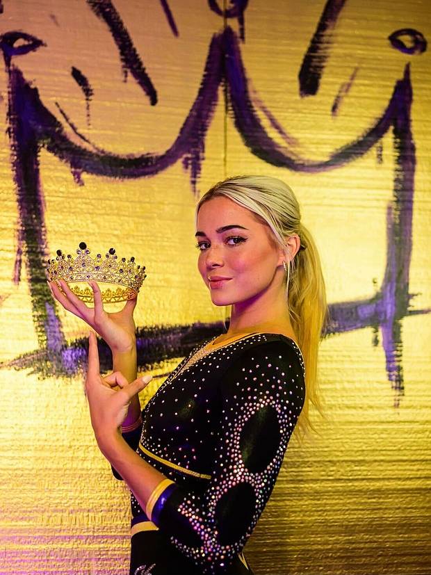 Livvy Dunne’s stunning LSU Gymnastics team photos drop