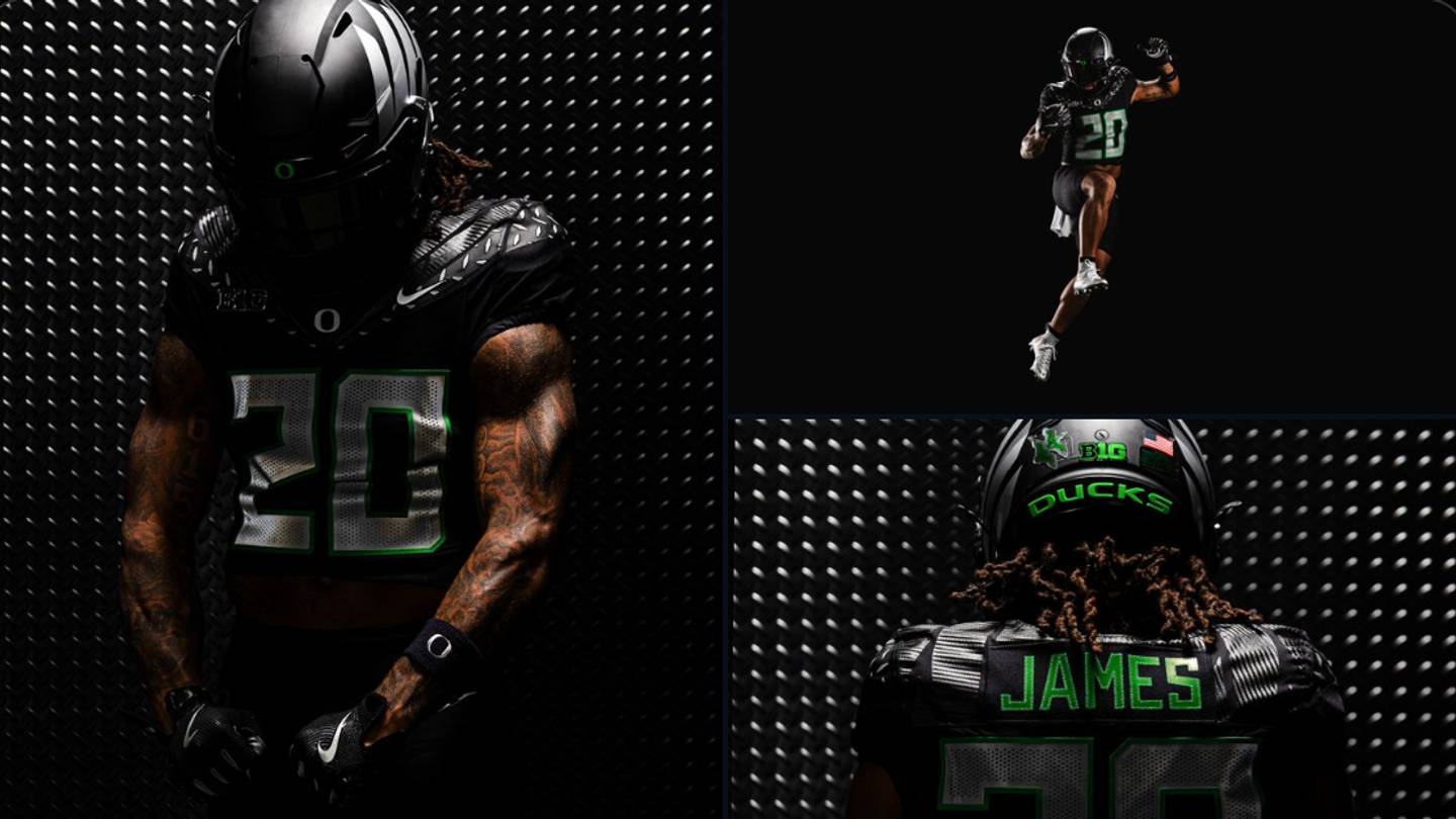 Oregon Ducks vs. Ohio State Uniforms Release PHOTOS: Black 'Fly Era ...