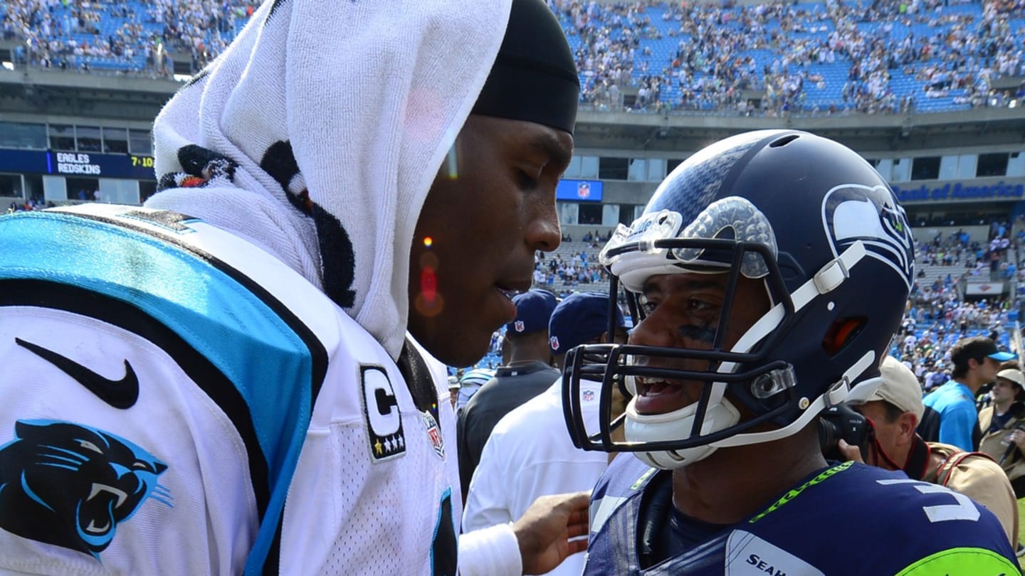 Cam Newton asks why nobody stood up for Russell Wilson after Richard ...