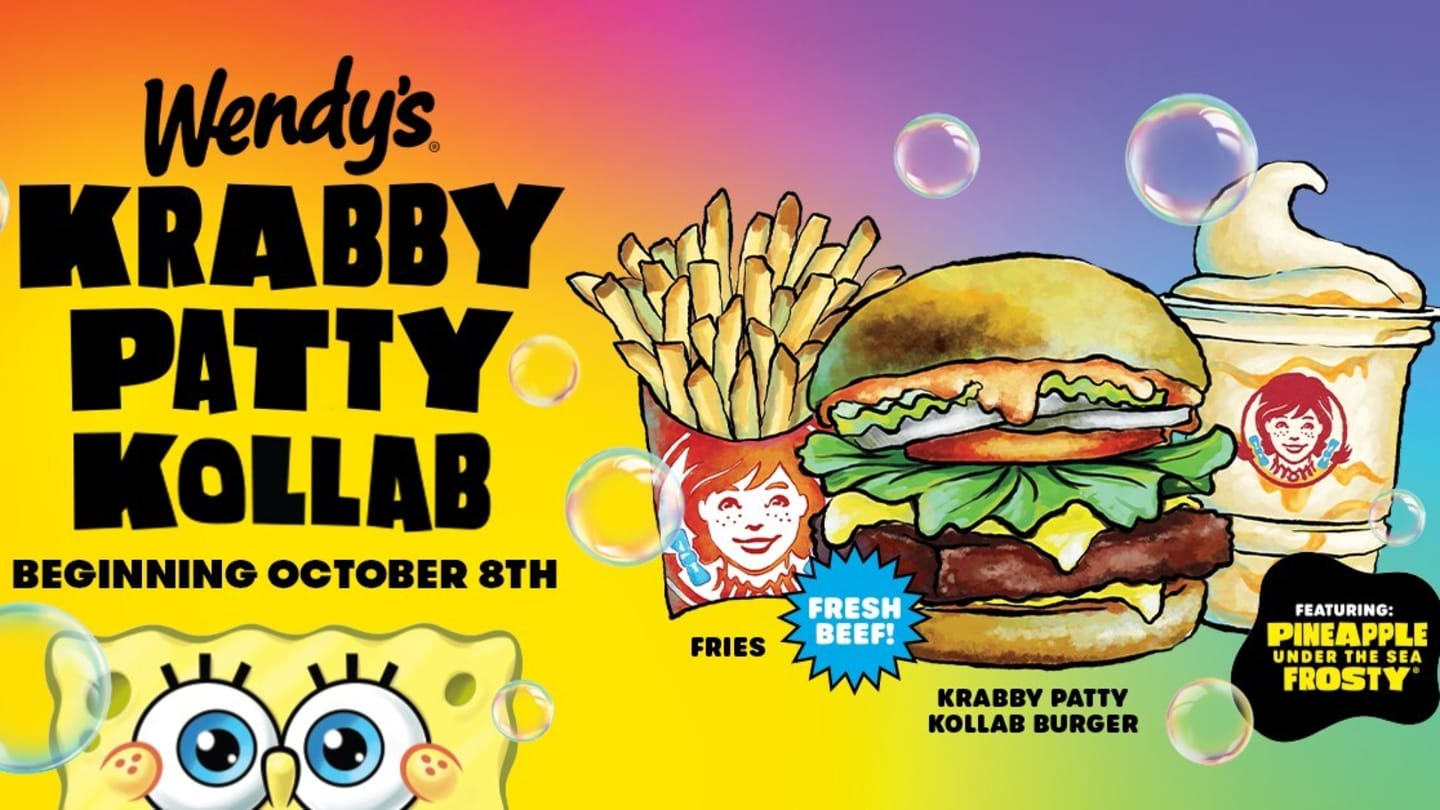 Wendy’s unveils new Spongebob Meal: Dive into the ultimate underwater feast