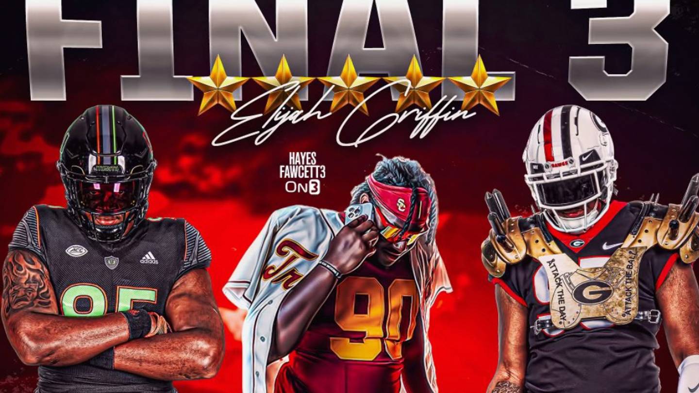 Commitment preview: Elijah Griffin, nation's No. 1 defensive lineman ...