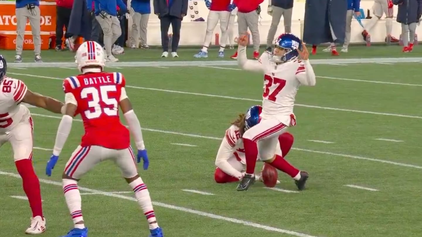 Giants' Younghoe Koo Had Weird Excuse for His Embarrassing Field Goal Fail