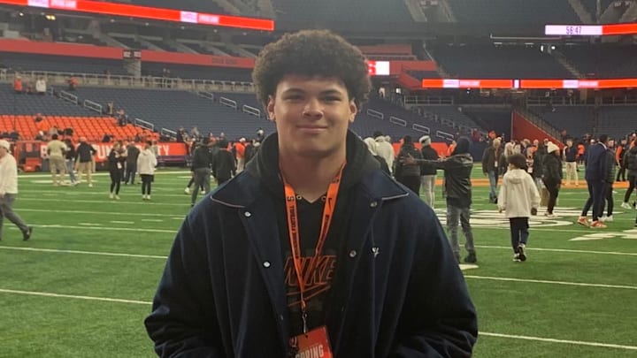 2028 DL Cam Toomey 'grateful' for Syracuse offer