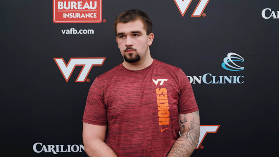Everything From Virginia Tech OL Kyle Altuner After Wednesday's ...