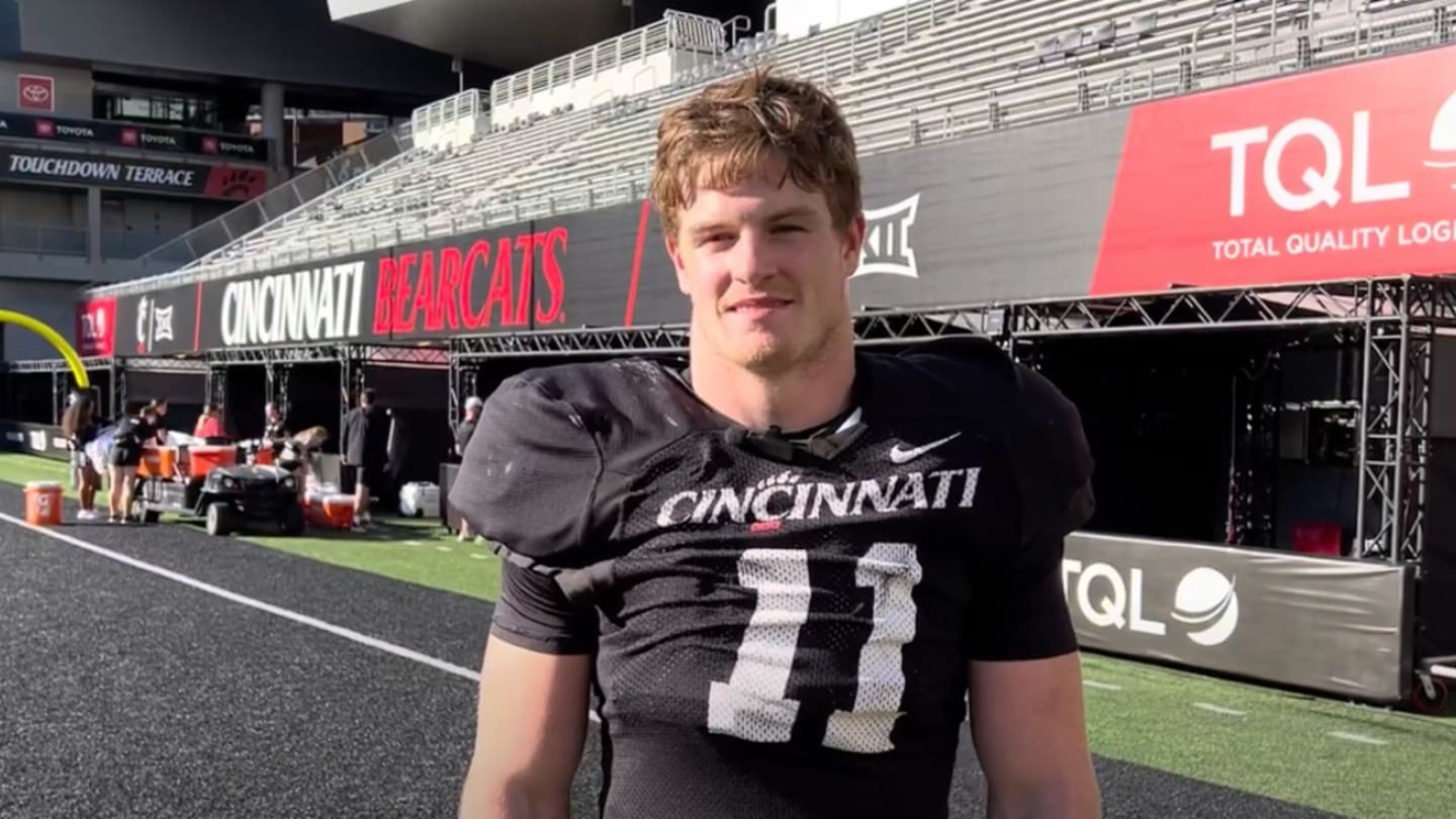 Watch: Cincinnati Linebacker Jake Golday Discusses Strong Play, Fixing ...