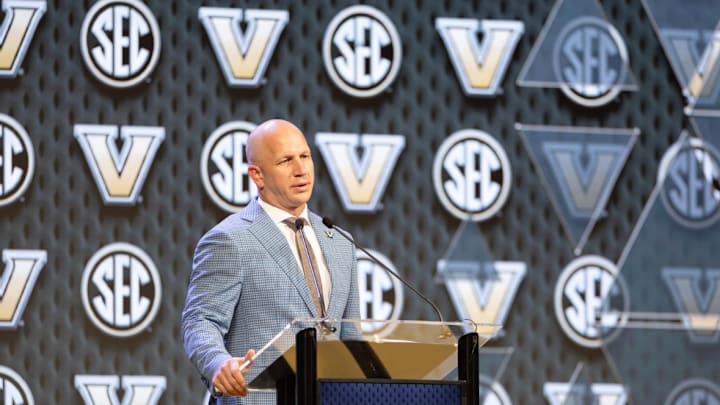 Expect to see Clark Lea, Vanderbilt football walk around with a ...