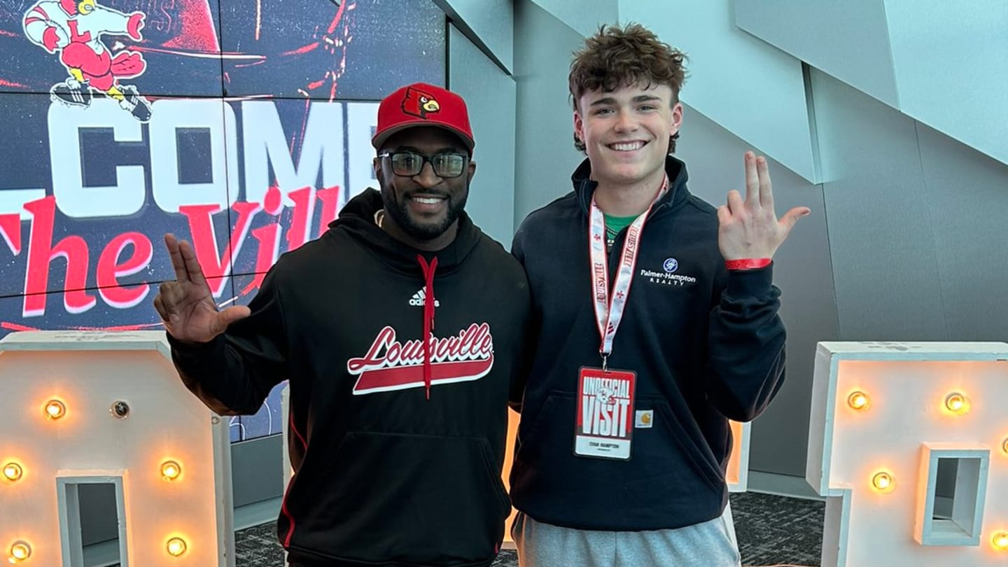 Top In-State 2026 Prospect RB Evan Hampton Names Louisville Football to ...