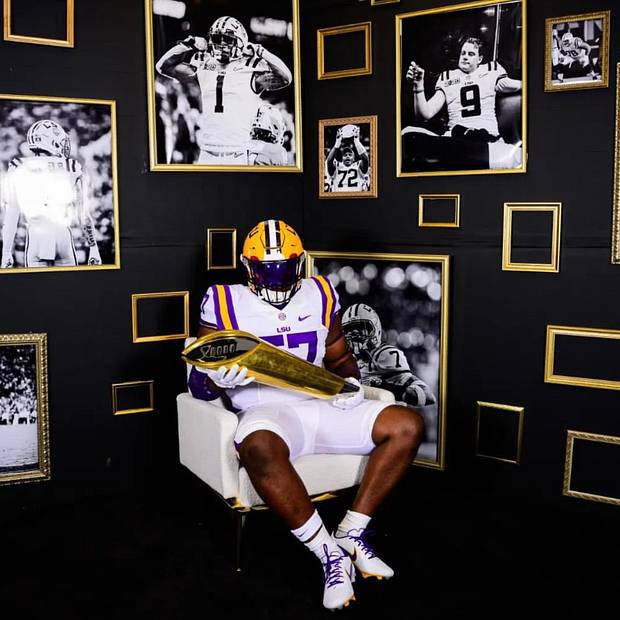 LSU Football Offensive Lineman, Five-Star Freshman Has Brian Kelly's ...
