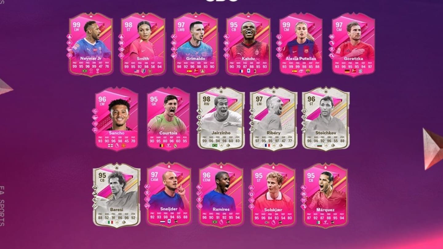 EA FC 24 94+ PTG/MYM/TOTT/GOTG Heroes/FUTTIES Player Pick SBC: How to complete
