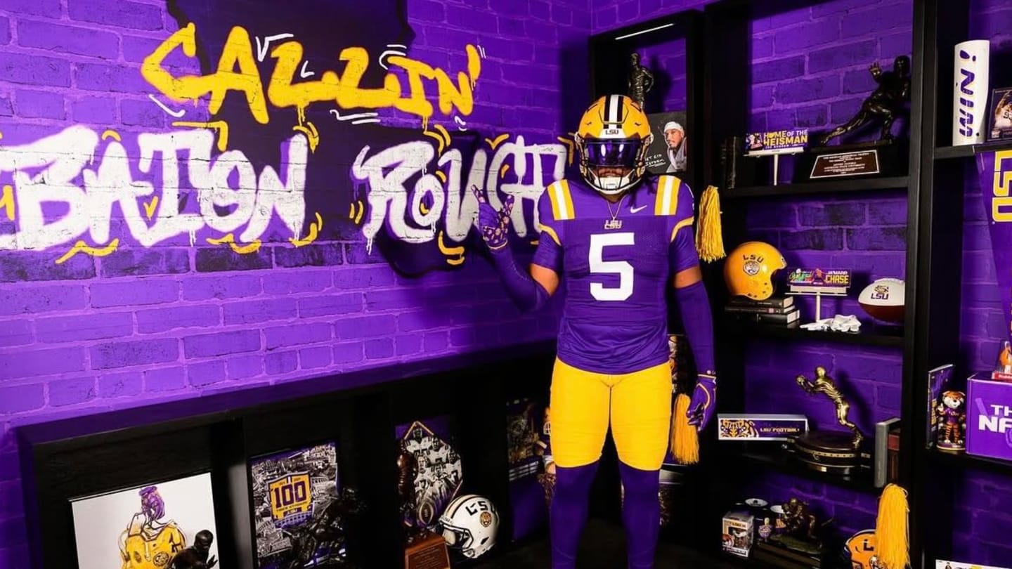 Five-Star LSU Football Commit Sends Message to Other Top Programs ...