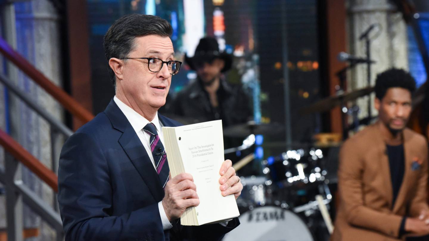 Stephen Colbert pleasantly surprised to learn more about Trump's ...