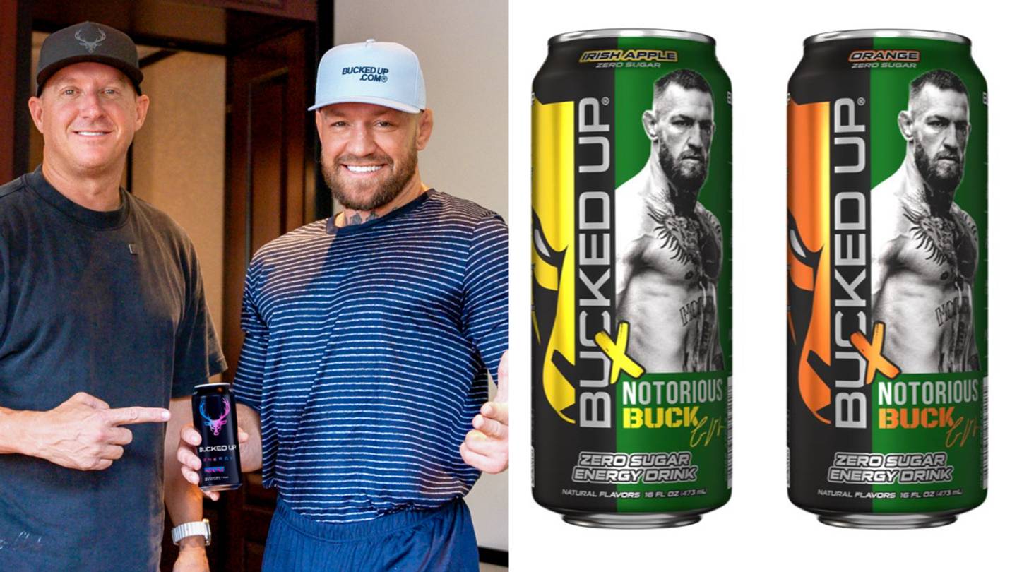 (Exclusive) Conor McGregor & ‘Bucked Up’ Unveil ‘Notorious’ Energy Drinks