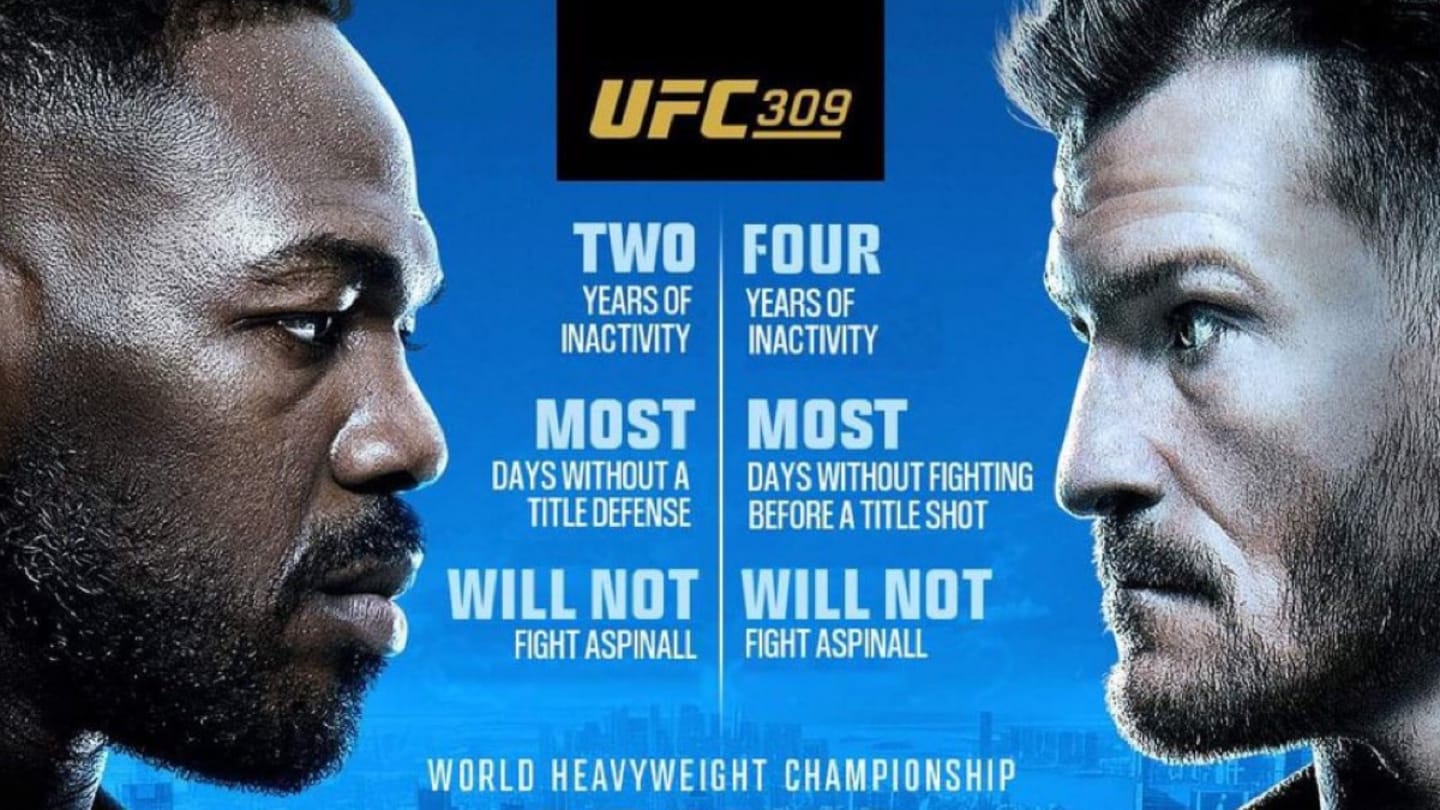 UFC Partner Tweet-And-Deletes Fake UFC 309 Poster Mocking Jones vs. Miocic