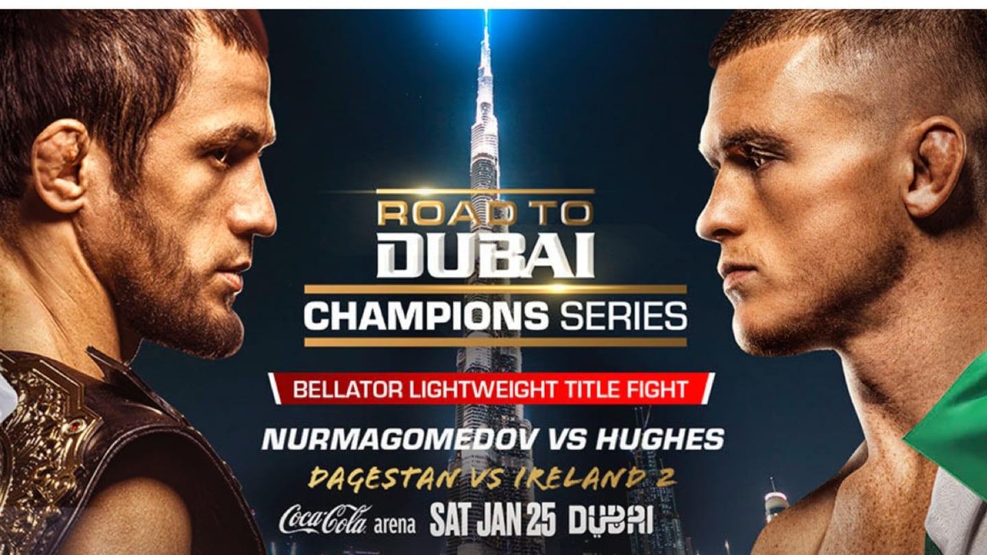 PFL Unveils Full Card for Road to Dubai Champions Series: Nurmagomedov vs. Hughes