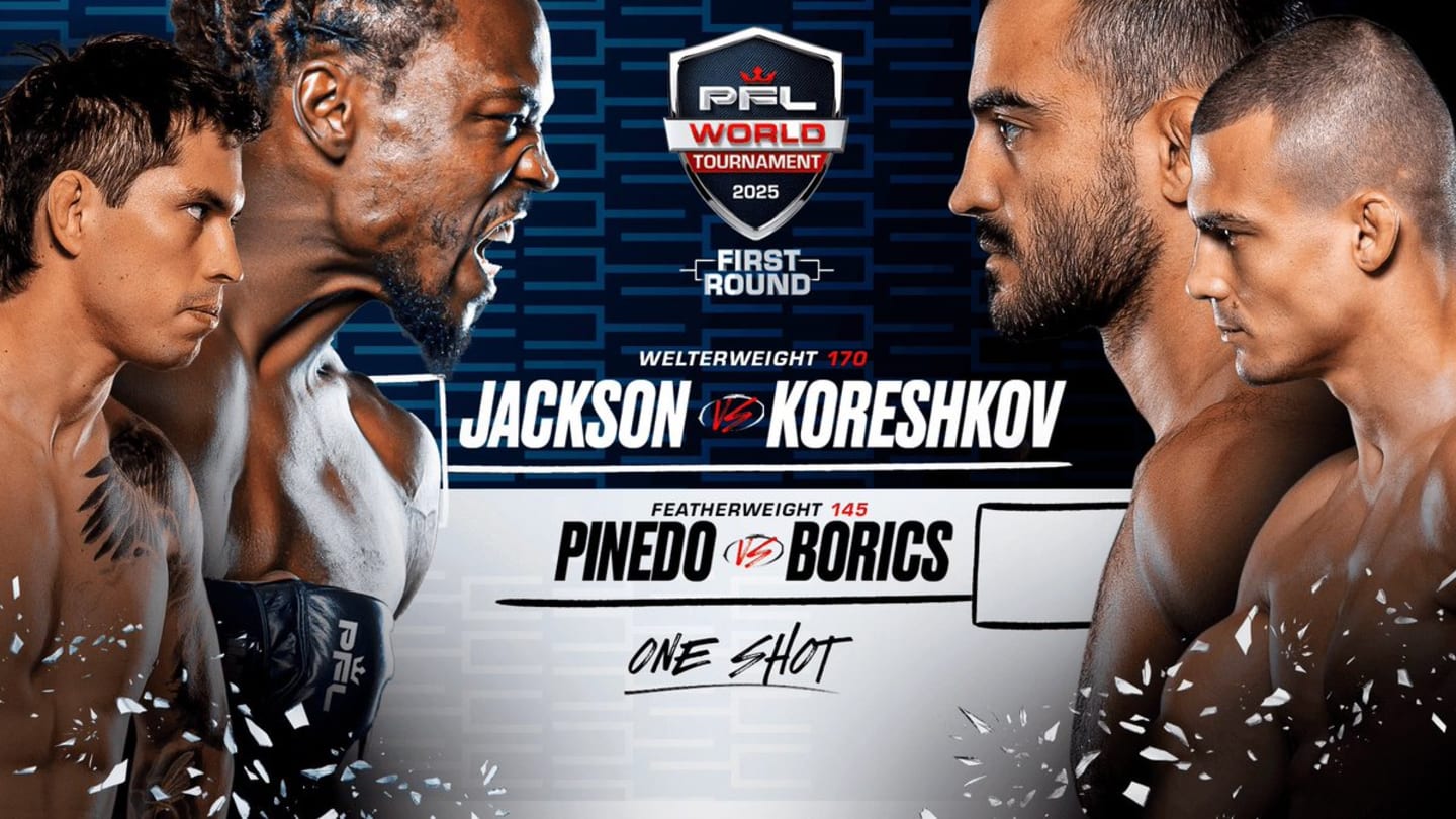 PFL 2025 World Tournament Jackson vs. Koreshkov full results & highlights