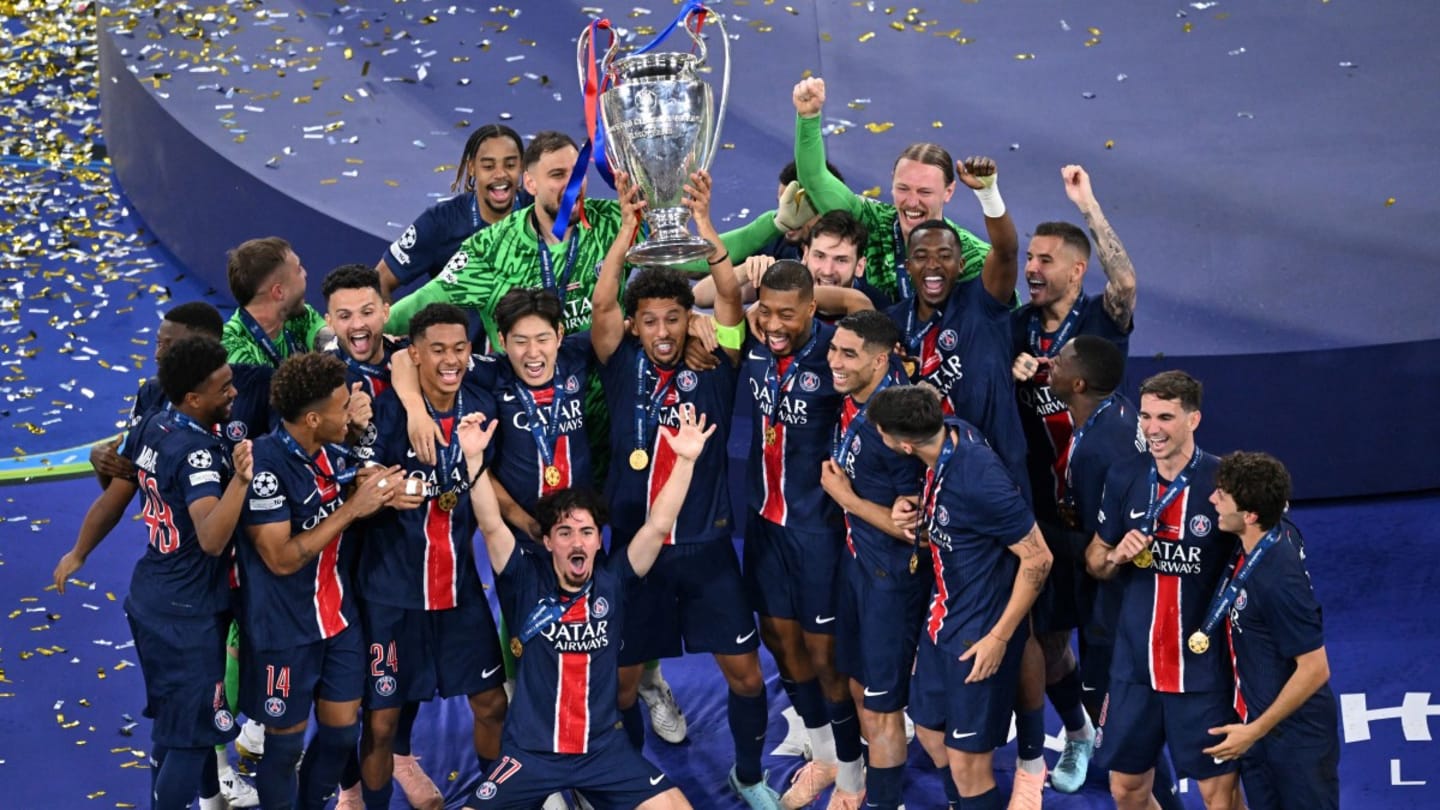 PSG se proclama campeón del a Champions League; aplasta 5-0 al Inter de ...