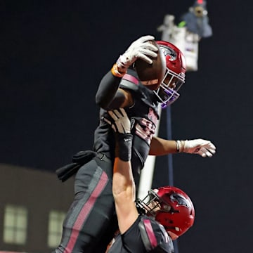 Jett Harrison scores first TD of his high school football career