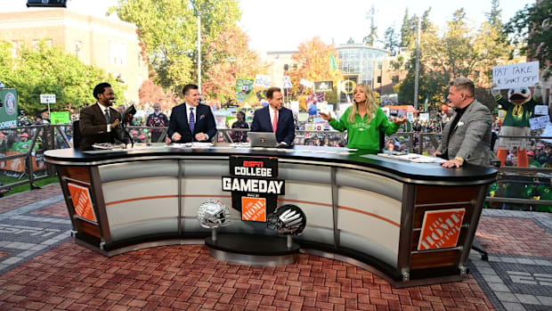 ESPN's College GameDay Crew Makes Picks For Oregon Ducks vs. Ohio State