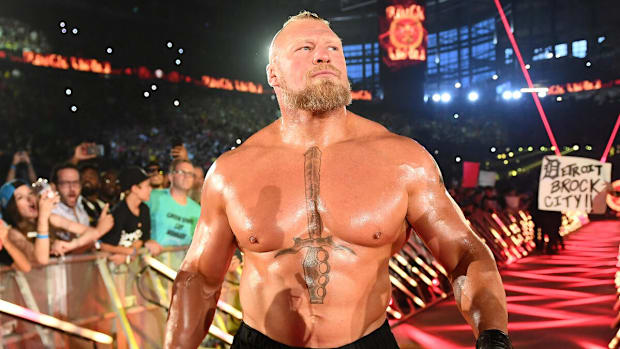 Brock Lesnar Makes Shock Return, Attacks John Cena At WWE SummerSlam 2025