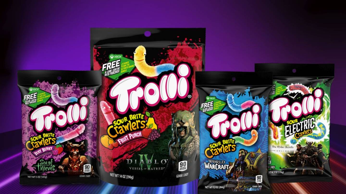 Trolli and Xbox team up for the ultimate gamer candy experience