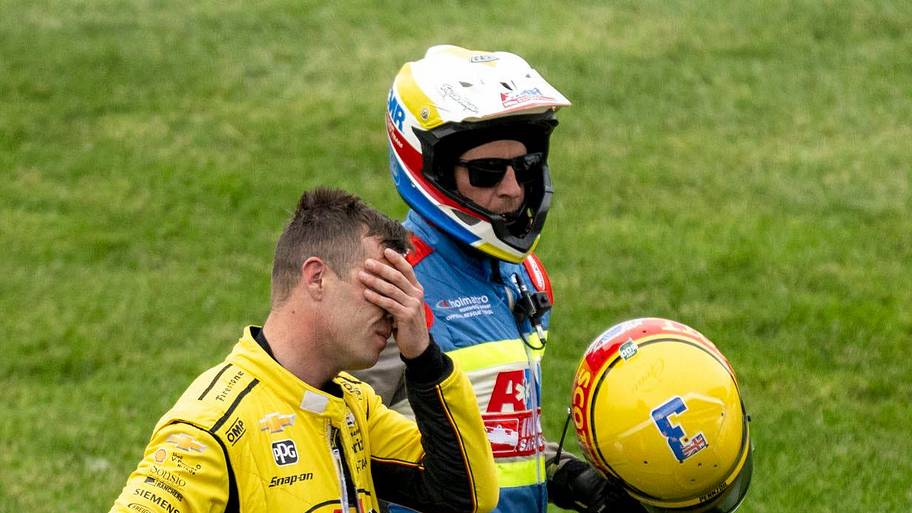 Scott McLaughlin Indy 500 crash video from inside car shows how ...